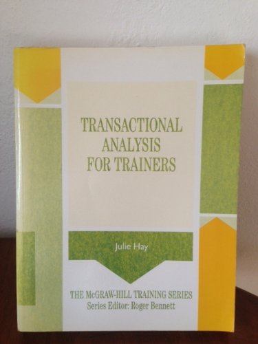 Buy Transactional Analysis for Trainers Book Online at Low Prices in ...