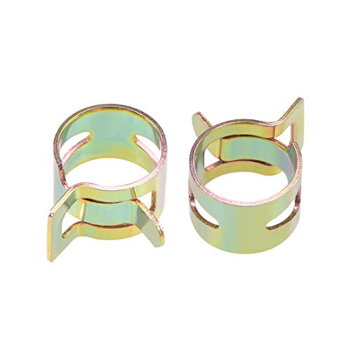 uxcell Spring Band Type Clamp 13mm Inner Dia Fit 13.5-14.2mm OD Hose ...