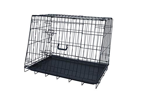 Streetwize - 30" Delux Slanted Dog Crate - Car Boot Dog Cage