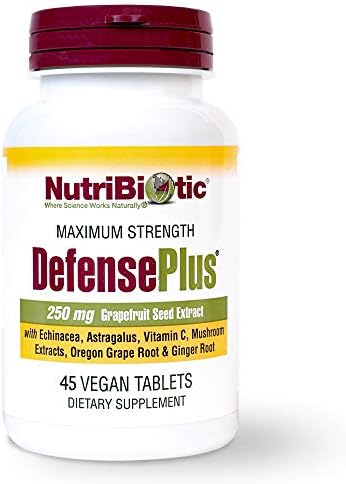 Amazon.com: NutriBiotic – DefensePlus, 90 Tablets - 11 in 1 Immune ...