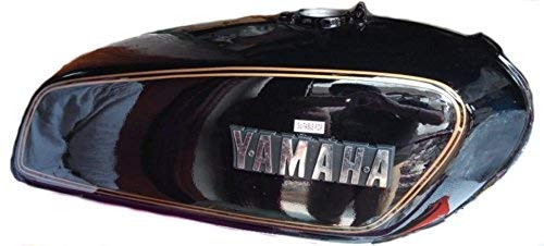 Road Religion Petrol Tank for Yamahaa RX100/RX135/RXG135 in Black Color ...