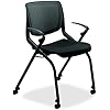 Amazon.com: HON Motivate Guest Chair with Fixed Arms, Nesting Stacking ...