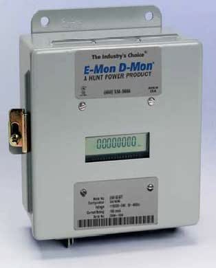 E-Mon D-Mon 3208200-SA Kit Class 1000 1- or 2-Phase KWH Meter, 200A ...