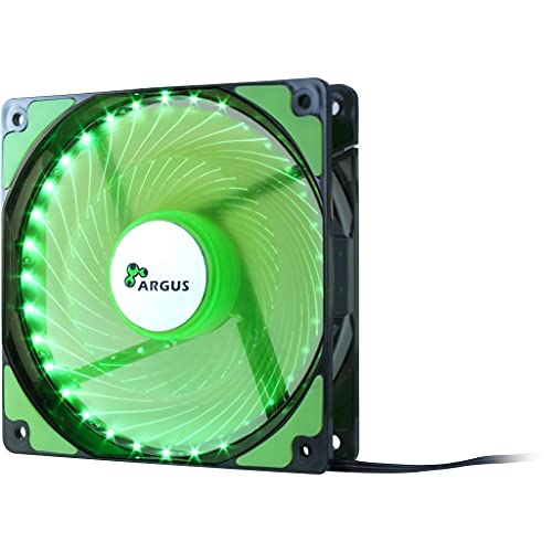 INTER TECH LED 120mm Fan Case Fan Gaming Case Modding Illuminated ...