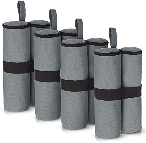 Outsunny Weight Sand Fillable Set of 4 PCs Gazebo Tent Sand Leg Weights ...