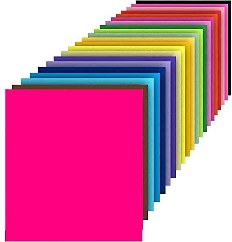 OFIXO Fluorescent Color Origami Paper 15 cm X 15 cm Pack of 200 Sheets ...