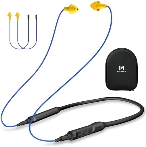Mipeace Wireless Bluetooth Earbuds with Interchangeable Plugs-Bluetooth ...