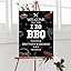 Amazon.com : Personalized I Do BBQ Wedding Engagement Party Yard Sign ...