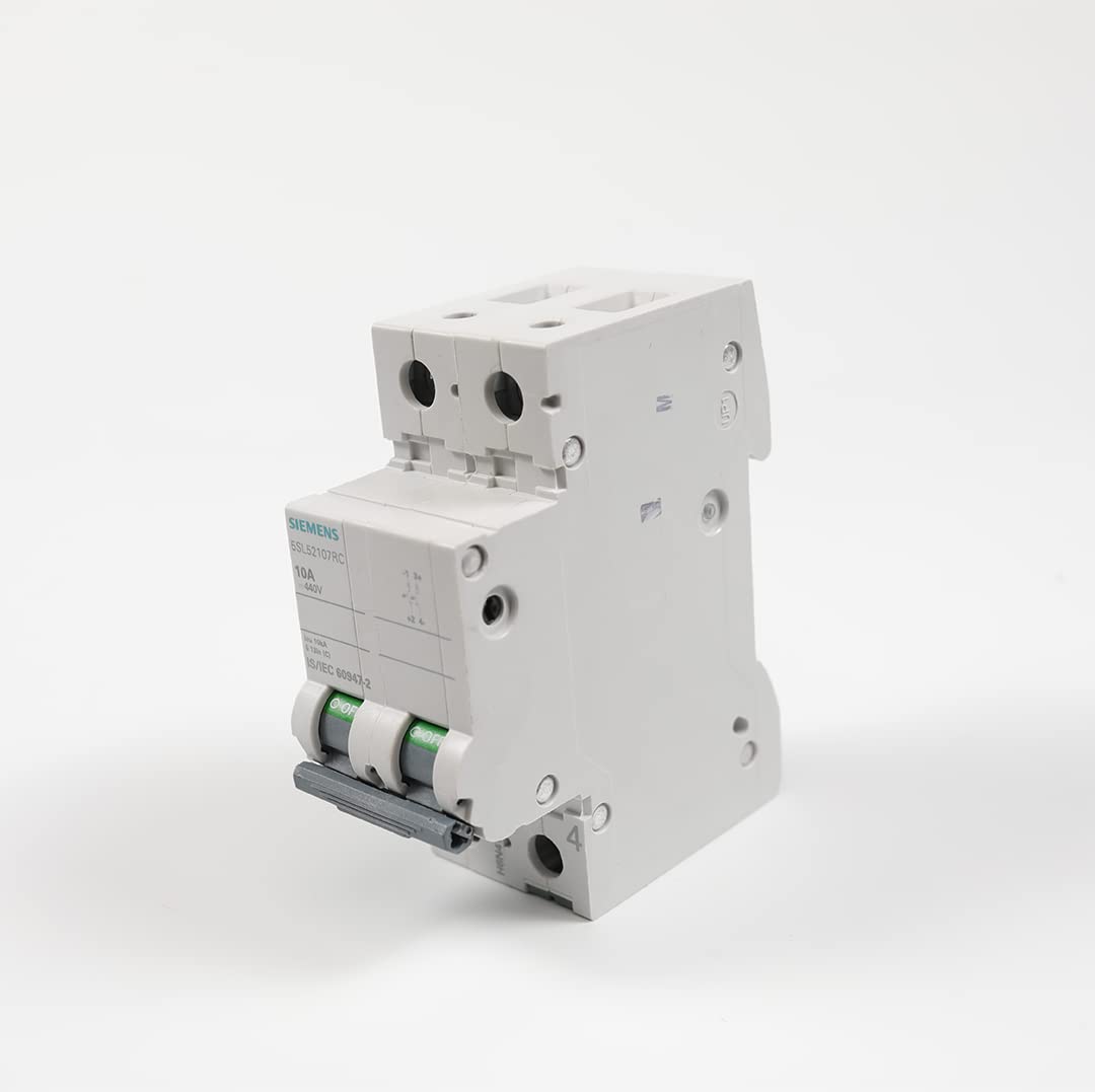 Siemens 5Sl52107RC Mcb Dc 10 A 2 Pole 440V C Curve : Amazon.in: Home ...