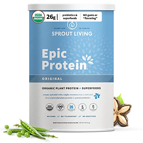 Sprout Living Plant Based Protein & Superfoods Powder, Original ...