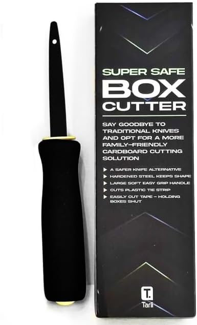 Tarli Corrugated Cardboard Cutter, Safety Box Cutter. Cutter/Box Opener ...