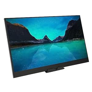 Portable Monitor, 17.3inch HD 1920x1080 USB C Laptop Monitor, HDMI ...