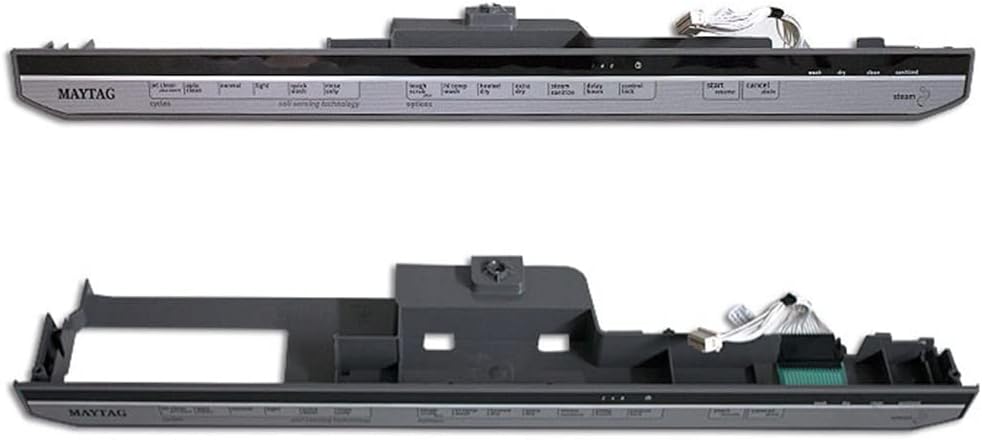 Amazon.com: Dishwasher Control Panel WPW10475780 W10475780 W10329536 ...