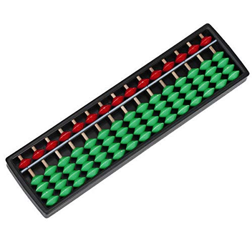 Abacus Arithmetic Soroban Kid's School Math Calculating Tool 15 Digits ...
