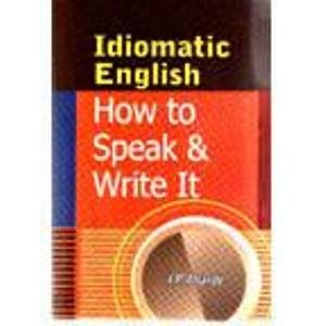 Idiomatic English: unknown author: 9788182741980: Amazon.com: Books