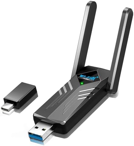 Amazon.com: UGREEN WiFi Adapter for Desktop PC, AX900 USB WiFi 6 ...