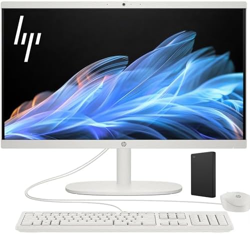 Amazon.com: HP 22" All-in-One Desktop Computer for Home and School ...
