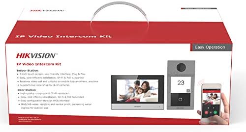 Hikvision IP video intercom kit DS-KIS604-P : Amazon.ae: Tools & Home ...