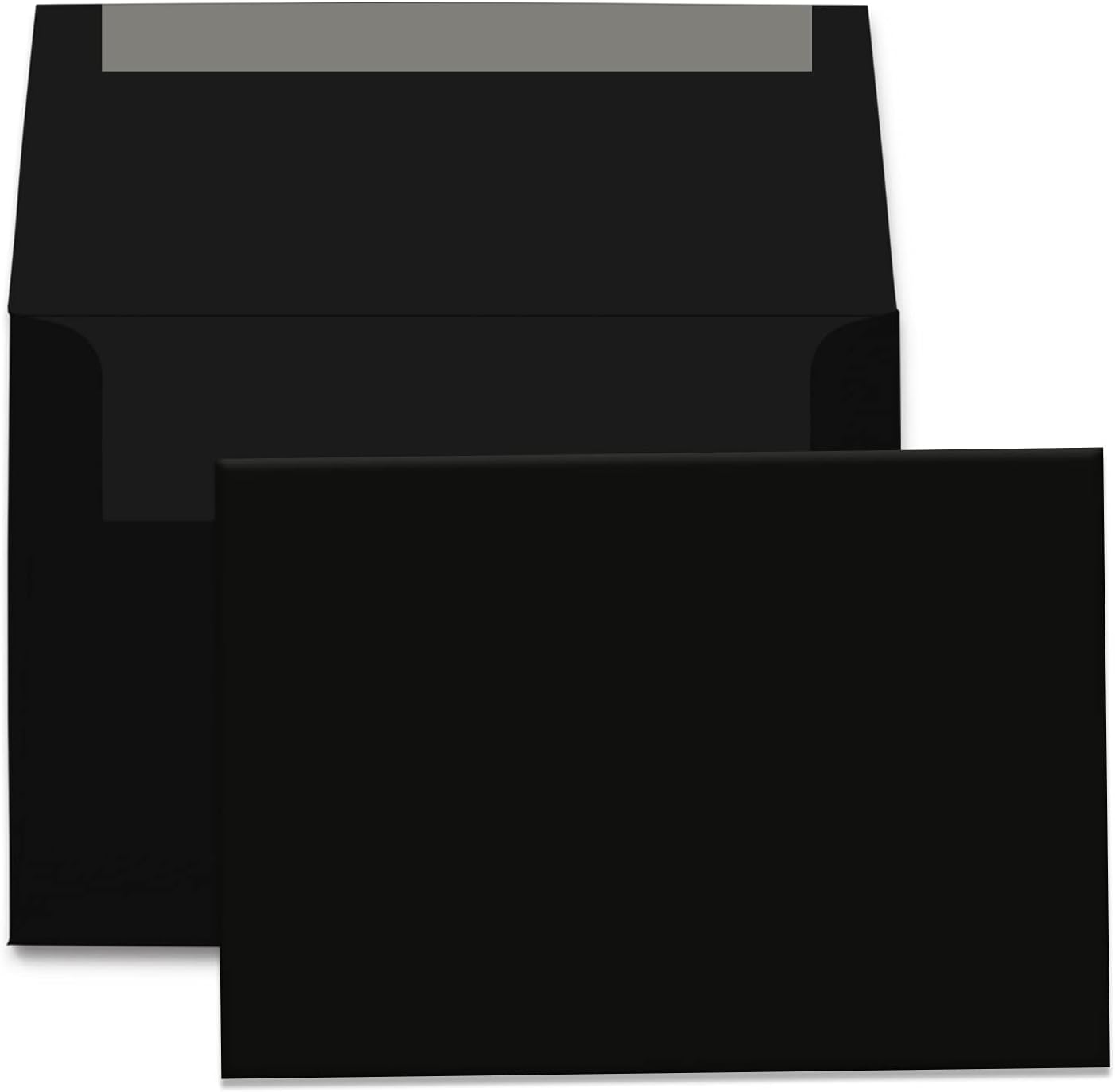 Amazon.com : 5" x 7" Black Cardstock - Blank Stock for Invitations ...