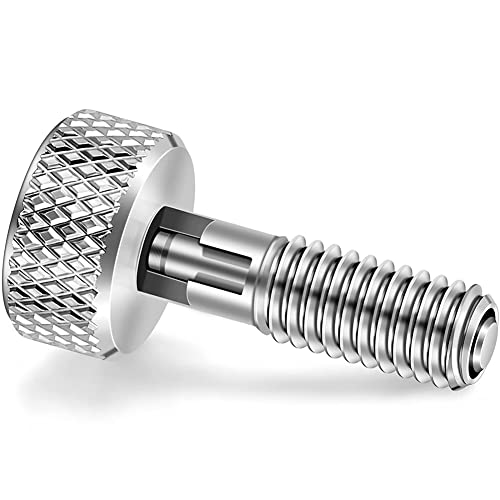 Iycorish Hand Retractable Plunger with Knurled Handle Steel Lock-Out M6 ...