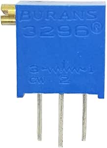 Amazon.com: 10PCS 3296Z Potentiometer ResistanceOhm Trimpot Trimmer 1K ...