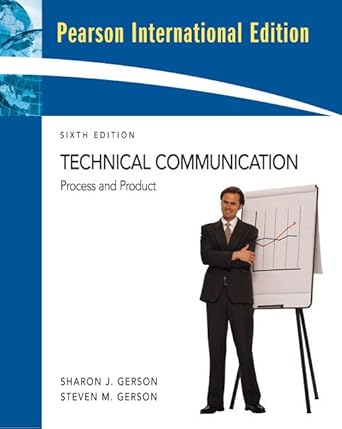 Amazon.com: Technical Communication: Process and Product: International ...