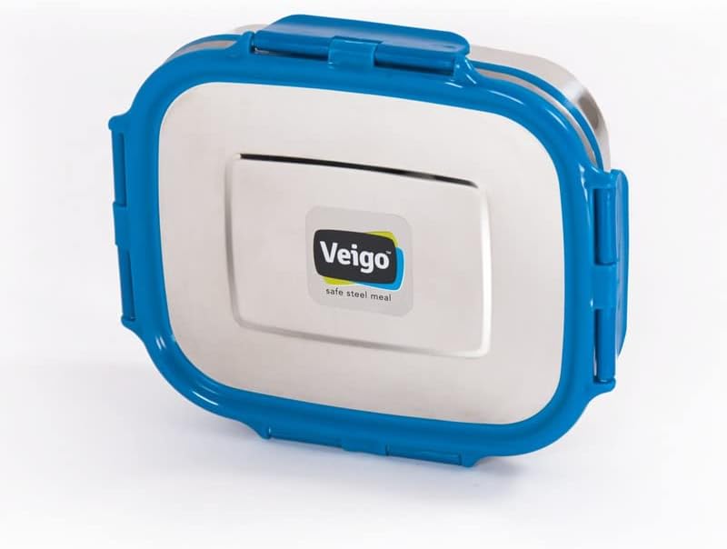 Veigo Original Stainless Steel Large Lunch Box(630 ml)| Airtight ...