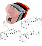 Amazon.com: Hat Stand for Baseball Caps, 2 Pack No Install Acrylic Hat ...