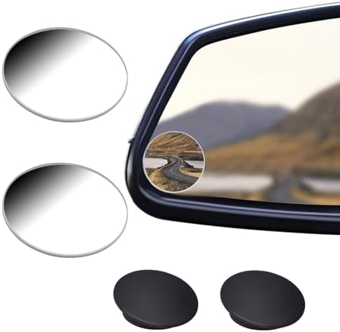 Amazon.com: Blind Spot Mirror, AmFor Round HD Glass Convex Lens ...
