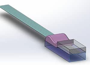 Amazon.com: Custom V-Groove Polarization-maintaining PMF PM Fiber Array ...