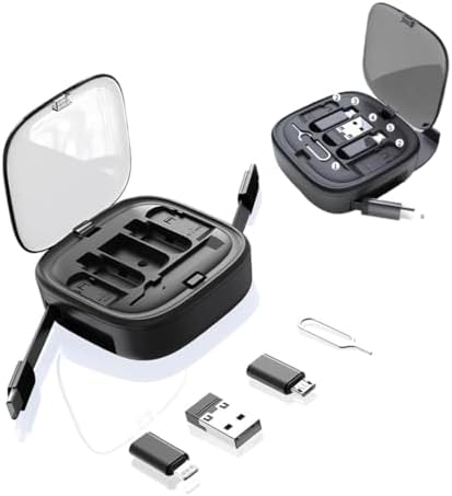 Amazon.com: GBM US 6 in1 USB Adapter Retractable Charging Cable Kit,USB ...