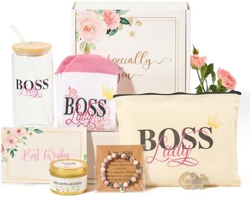 Amazon.com: Pickmesh 8 Pcs Boss Lady Appreciation Gifts for Woman Thank ...