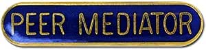 Amazon.com: 1000 Flags Peer Mediator Pin Badge in Blue Enamel with ...
