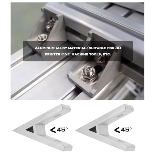 The Lord of the Tools 10Pcs 3030 Extrusion Corner Codes 45 Degree ...