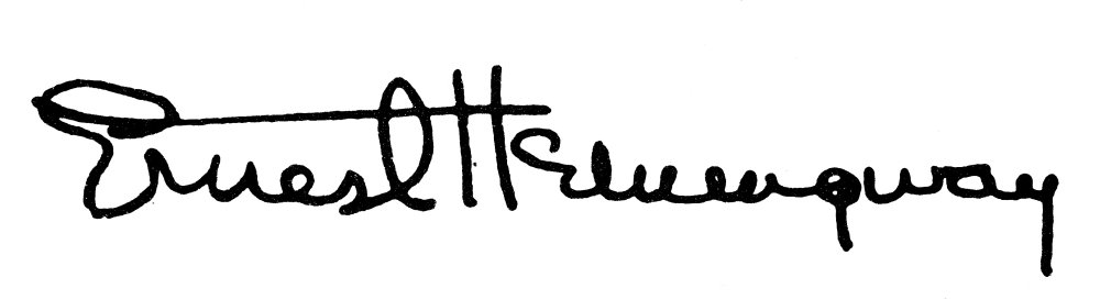 Amazon.com: Ernest Hemingway N(1899-1961) American Writer Autograph ...