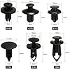 Amazon.com: Car Body Trim Clips for Mercedes Benz W212 W205 W124 W203 ...