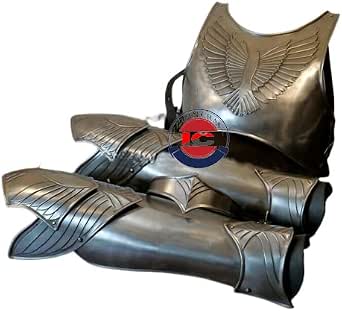 Medieval Knight Chest Armour Jacket With Leg Armour & 18 Gauge Steel ...