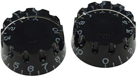 Amazon.com: Dopro 4pcs USA(Imperial) LP Guitar Speed Dial Knobs 24 Fine ...