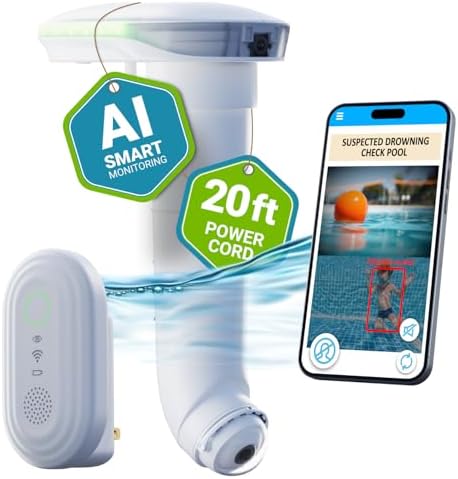 Amazon.com: Lifebuoy Pool Alarm System - Pool Motion Sensor with ...