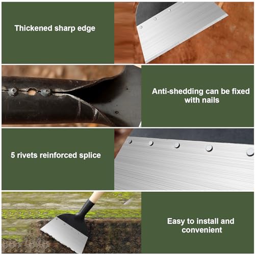 Multifunctional Cleaning Shovel, Stainless Steel Garden Shovel Outdoor ...