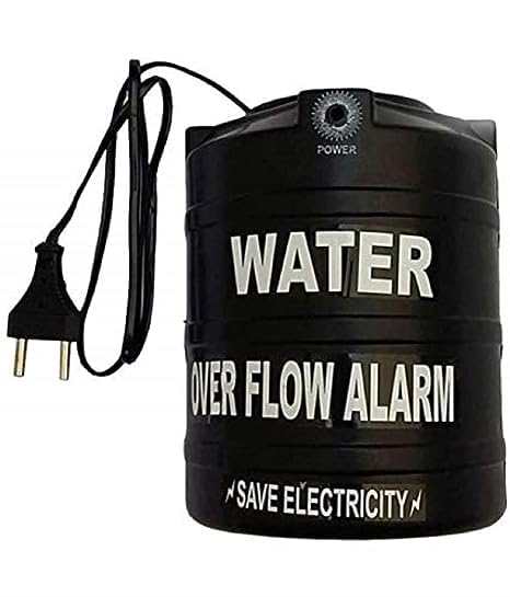 AMBIiKA Water Tank Overflow Alarm Siren with Loud Human Voice Sound ...