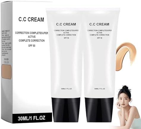 Amazon.com: Perbella Cc Cream For Older Women-Self Adjusting For Mature Skin,Cc Cream with Spf ...