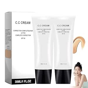 Amazon.com: Perbella Cc Cream For Older Women-Self Adjusting For Mature Skin,Cc Cream with Spf ...