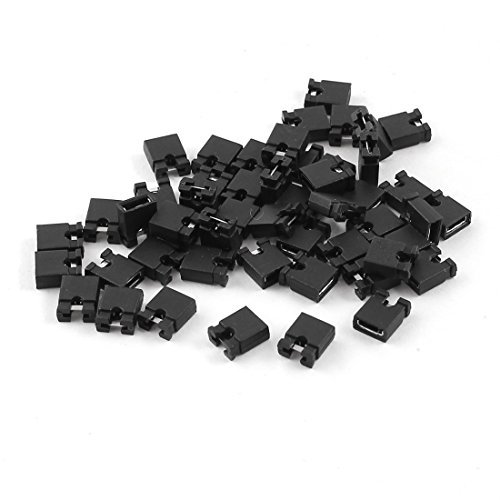 KCHOICE® 50pcs 2. 54mm Jumper Cap Mini Jumper Short Circuit Cap ...