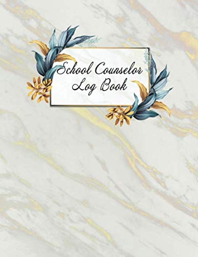 School Counselor Log Book: School Counselor Workbook Simple Counseling ...