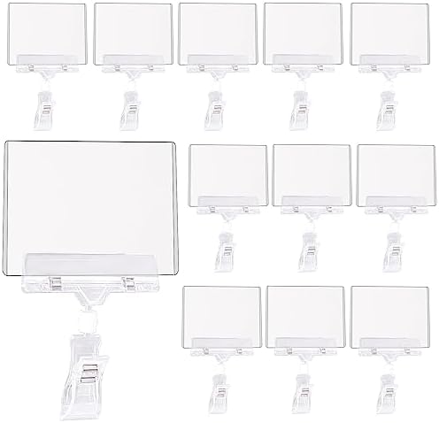 Amazon.com: Price Sign Holder with Clamp - 20 Pcs Eye-catching ...