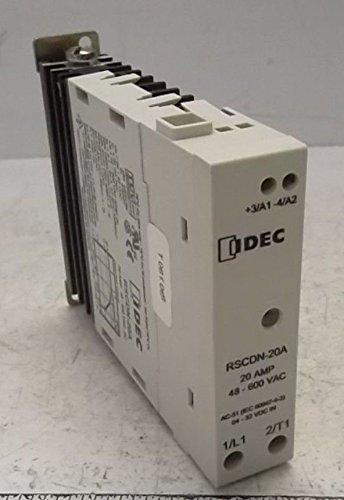 IDEC RSCDN-20A 20A, 48-600VAC, DIN Type, Solid State Relay: Electronic Components: Amazon.com ...