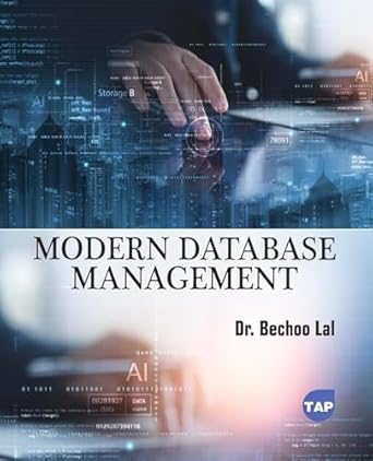 Modern Database Management: 9781779562883: Computer Science Books ...
