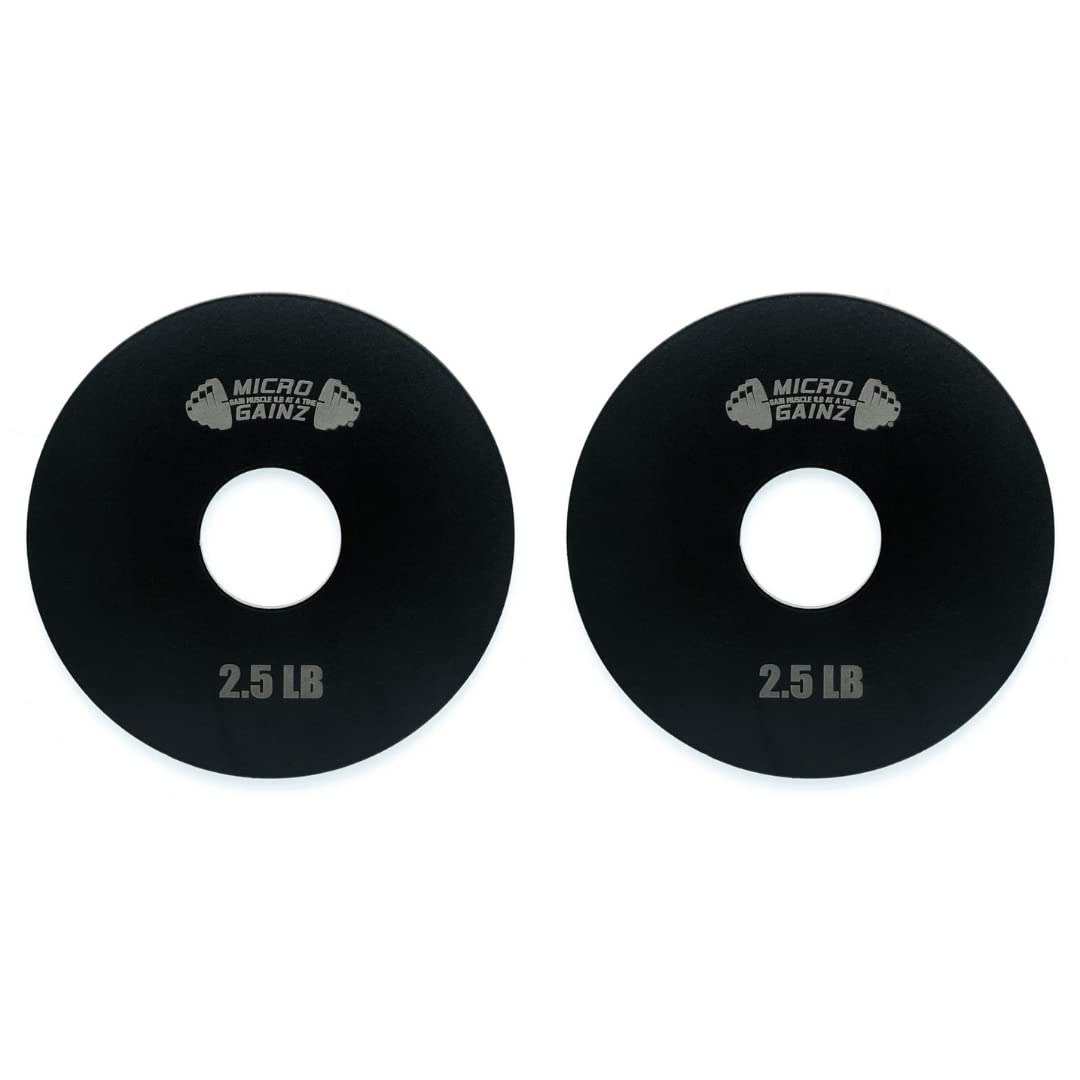 Buy Micro Gainz 2 5LB Steel Olympic Weight Plates 2 Piece Barbell buy-micro-gainz-2-5lb-steel-olympic-weight-plates-2-piece-barbell