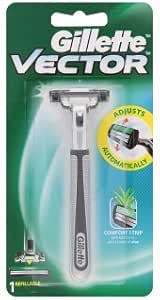 Red Gillette Vector Fits Atra Plus Razor Blade Refill Cartridge Shaver ...